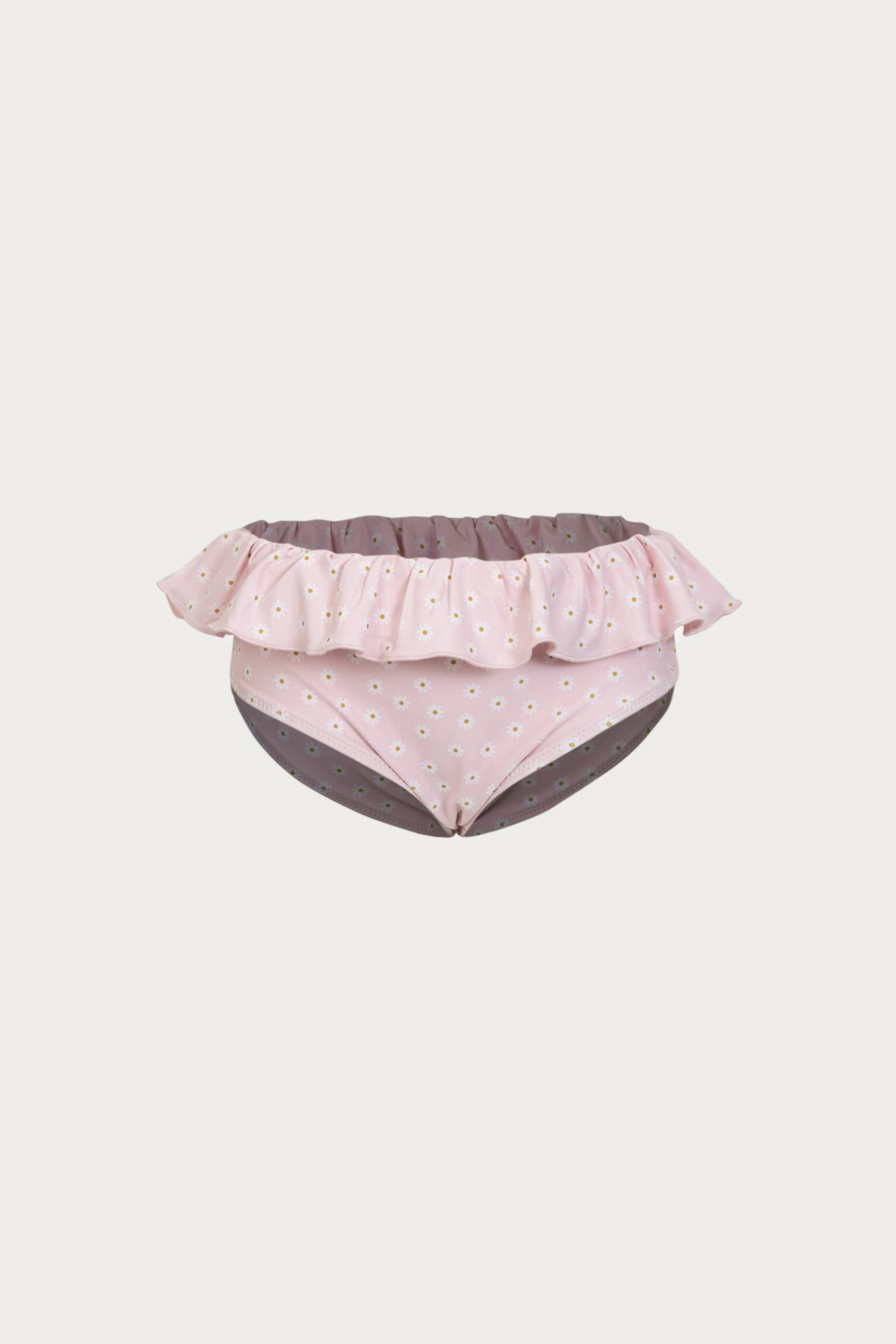 SAMESIES Flounce Bottom | Pink Daisy | Kid's Swimwear