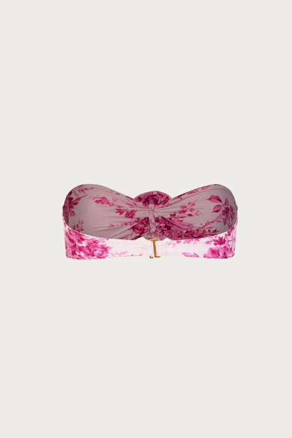 SAME Rosette Bandeau Top | French Floral