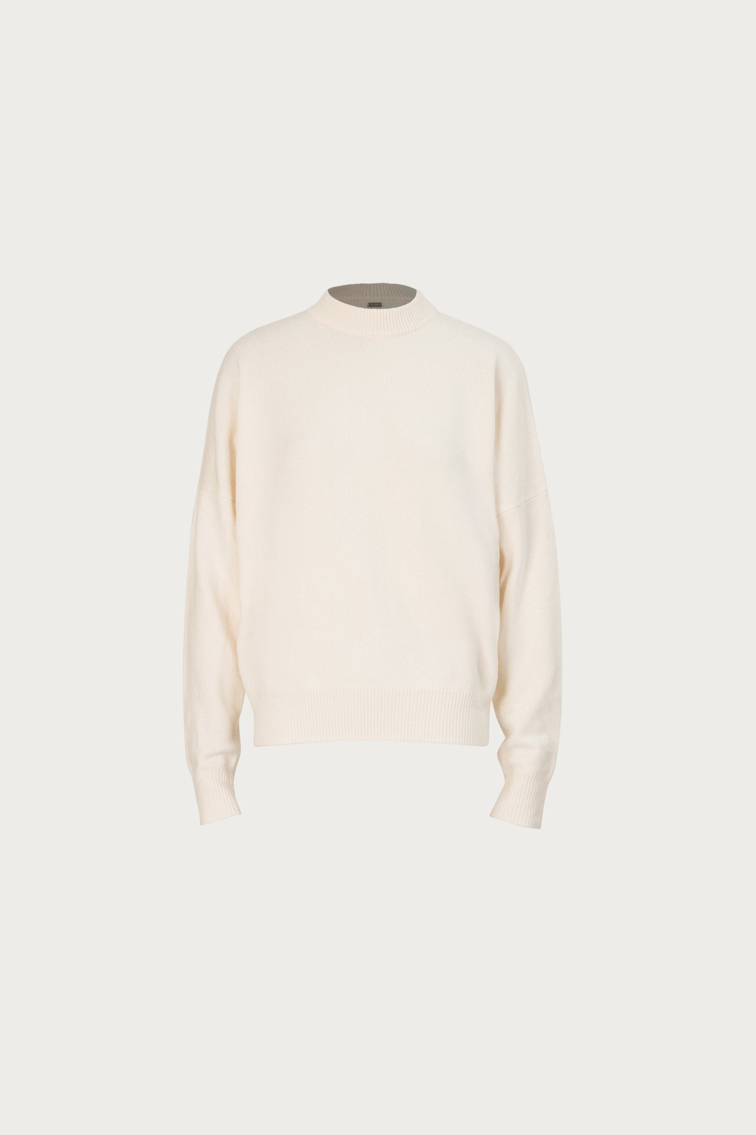 SAME | LIGHTWEIGHT WOOL SWEATER | Cream | Women's Long Sleeve Top